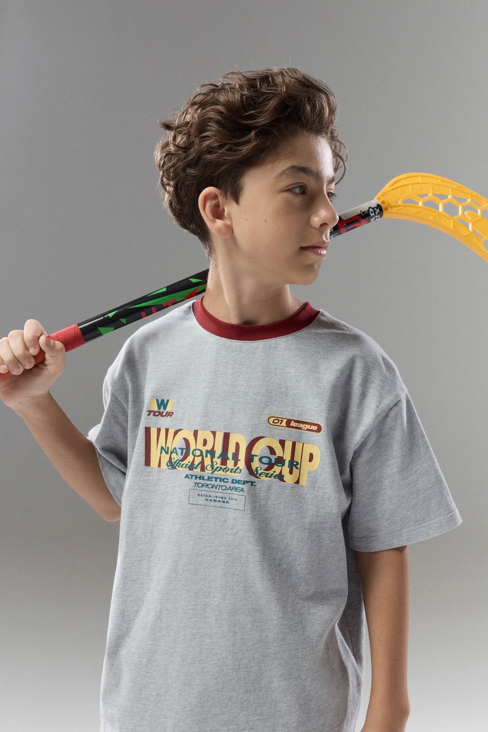 Oversized print-motif T-shirt | LIMÉ Worldwide