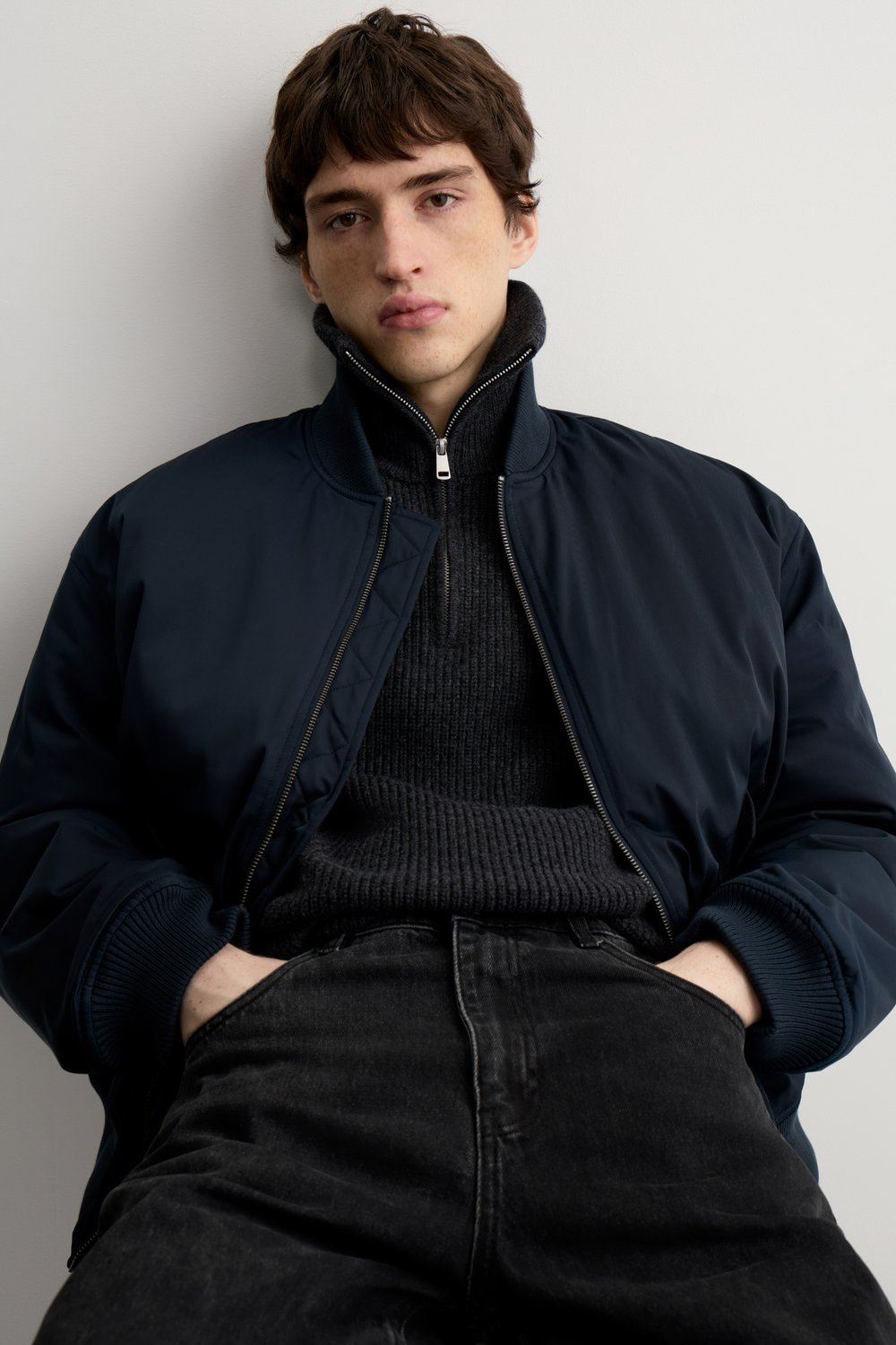 Padded bomber jacket | LIMÉ Worldwide