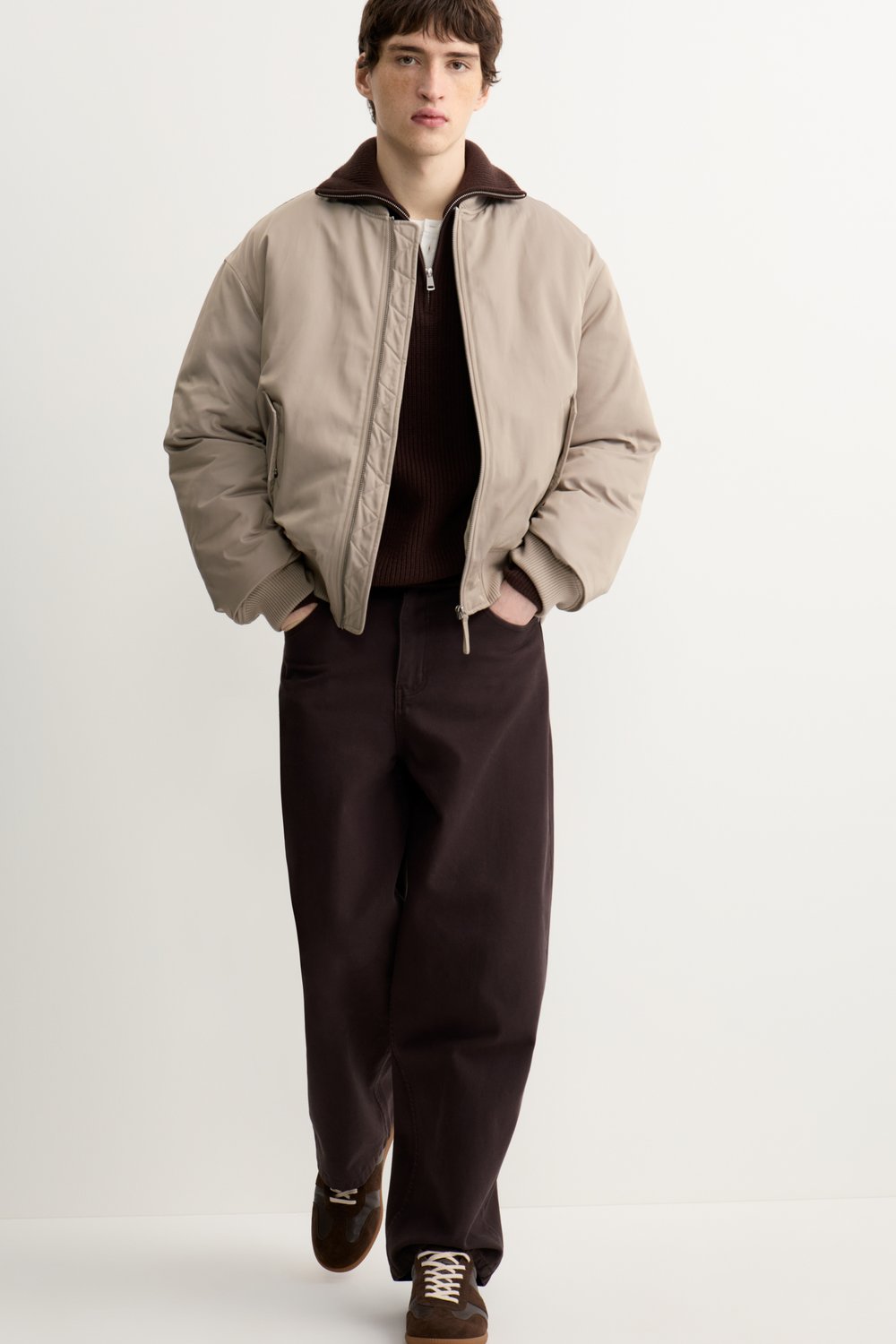 Padded bomber jacket | LIMÉ Worldwide