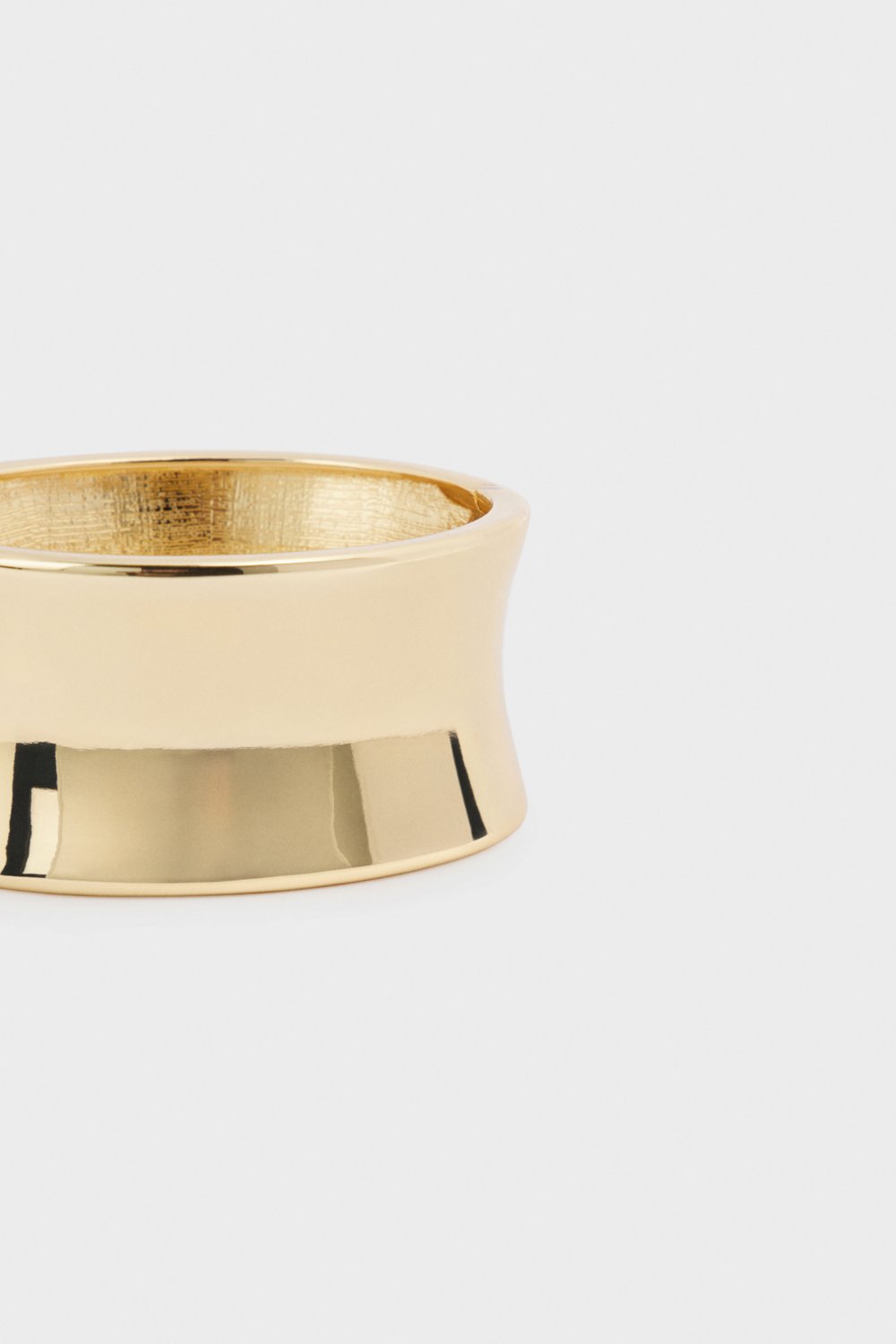 Макси-браслет из металла золотой цвет - LIMÉ