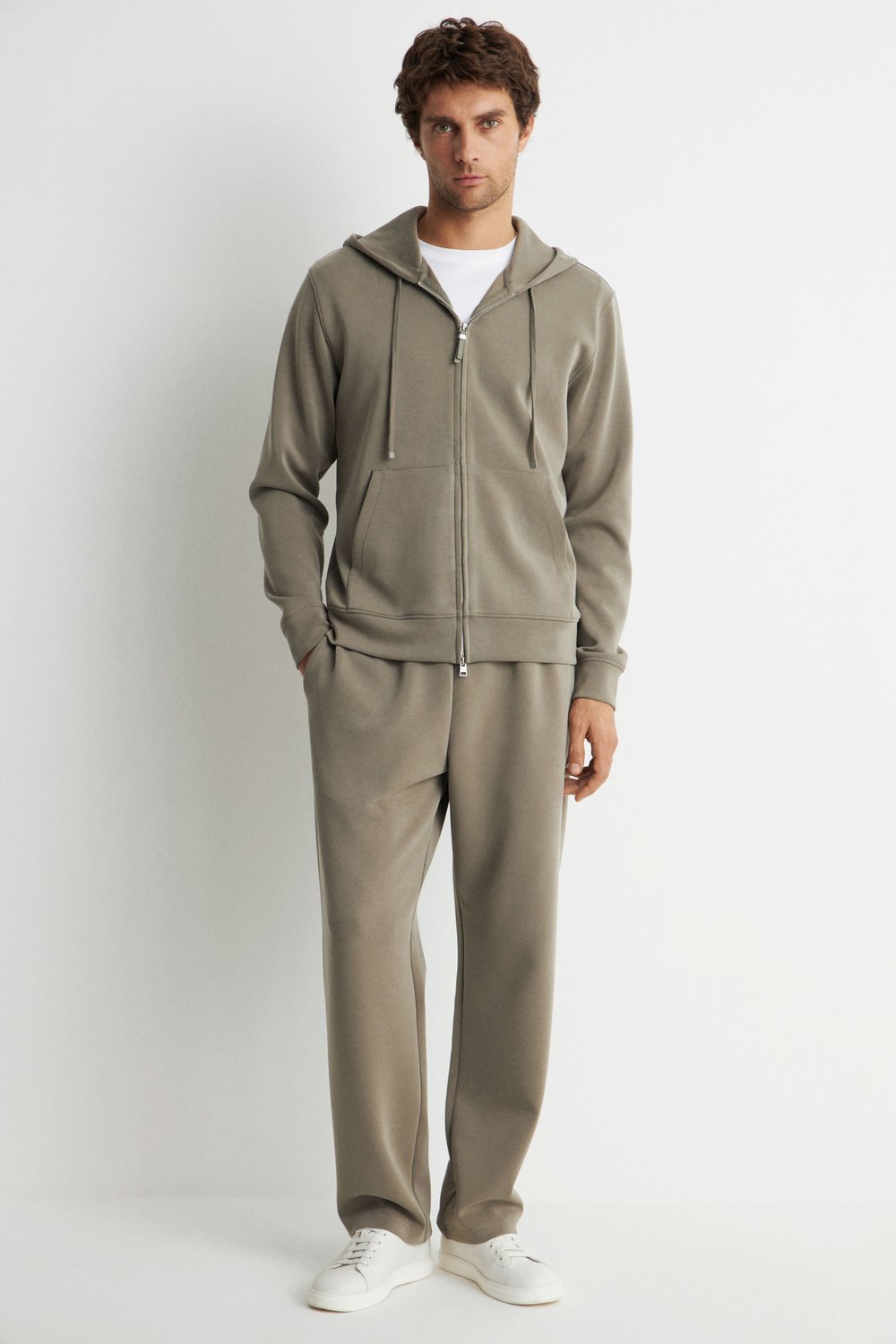 Interlock zipped hoodie | LIMÉ Worldwide