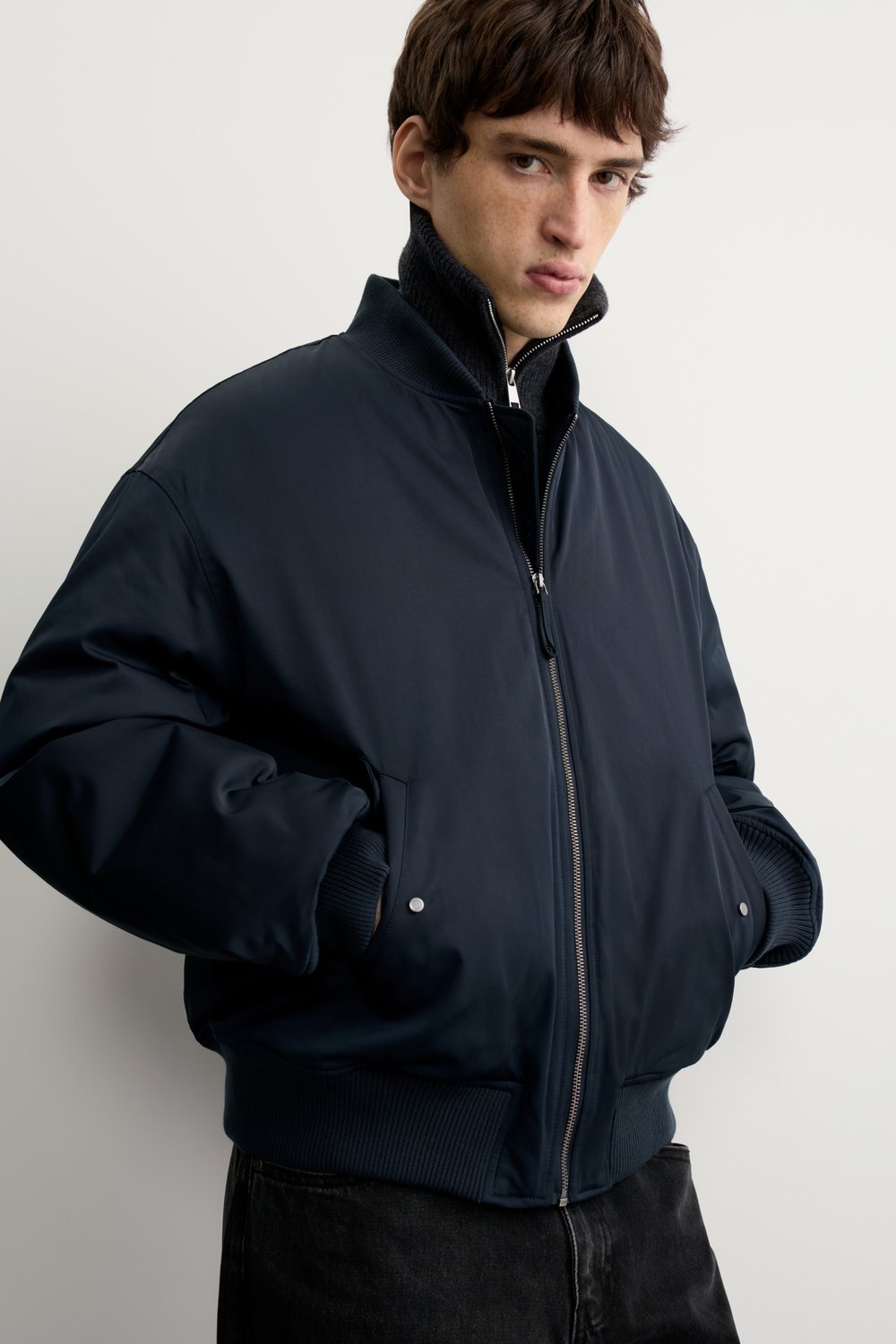 Padded bomber jacket | LIMÉ Worldwide