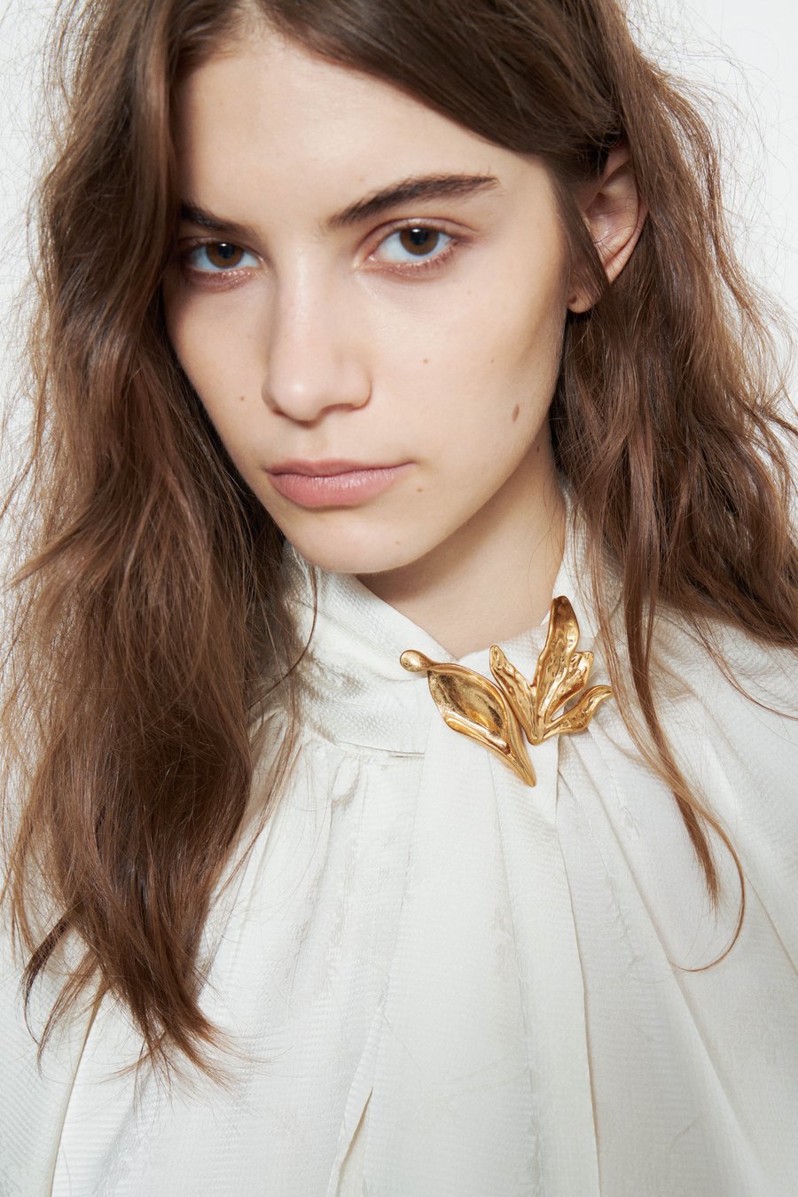 Комплект брошей из металла золотой цвет - LIMÉ